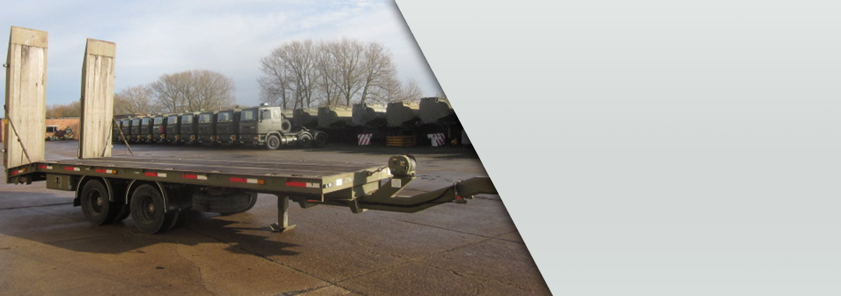 Low Loader Trailers » Ex Army UK » Ex military vehicles and plant for ...